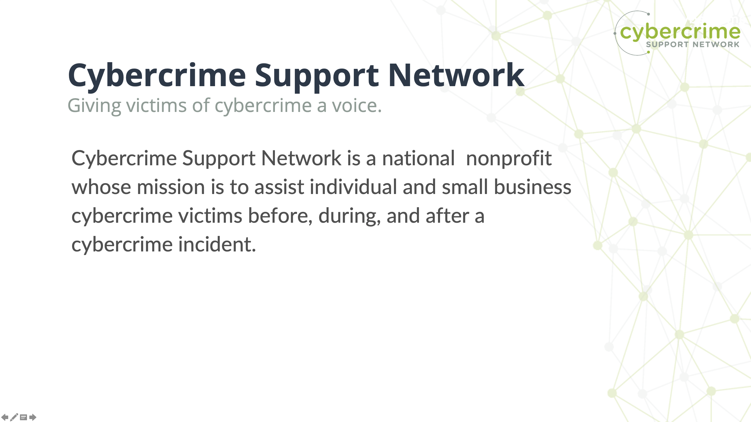 Cybercrime Support Network – The Official Cybersecurity Summit